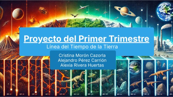 Línea Del Tiempo De Las Etapas De La Tierra | Genially