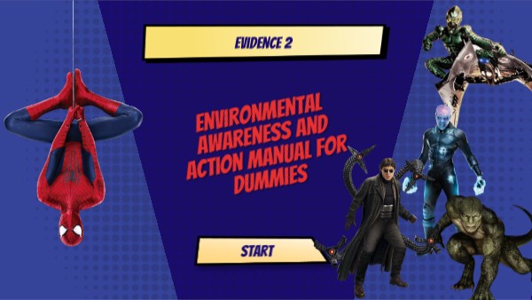 Evidence 2: Environmental awareness and action manual for dummies
