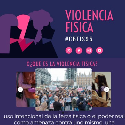Infografía violencia fisica