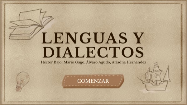 LENGUAS Y DIALECTOS