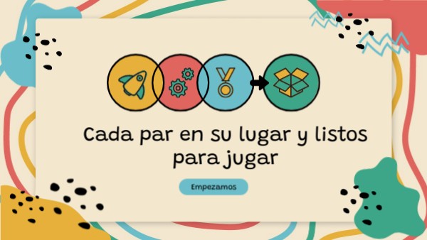 CADA CUAL EN SU LUGAR Y LISTOS PARA JUGAR