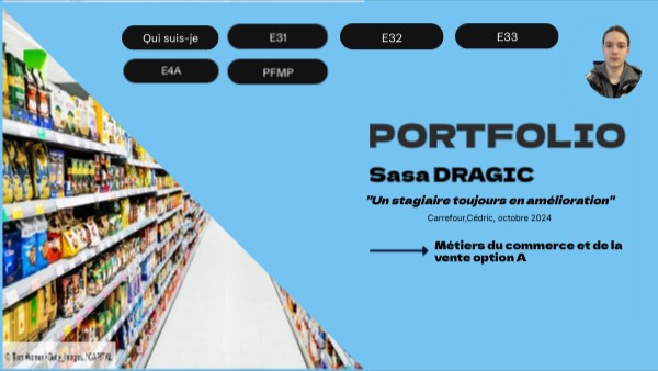 Portfolio design numérique | Genially