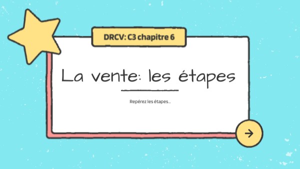 La vente et ses étapes | Genially
