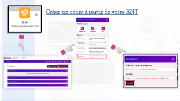 Creation cours ELEA | Genially