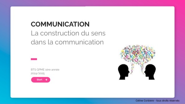 6 - Construction du sens dans la communication