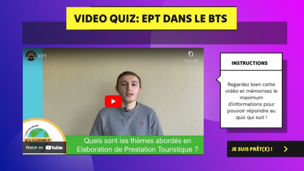 Quiz Vidéo 5 EPT | Genially