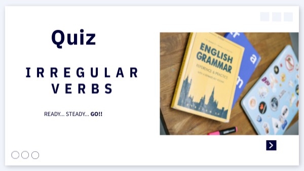 Irregular Verbs Quiz | Genially