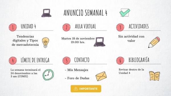 GoDigital MKT Anuncio semanal 4 | Genially