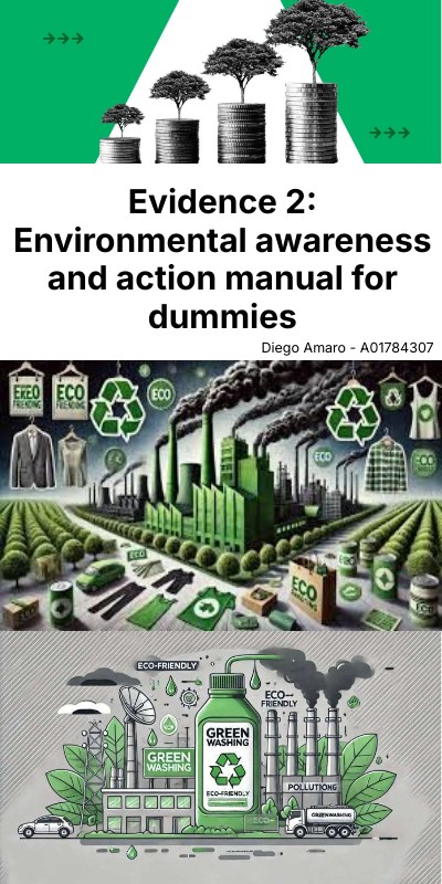 Evidence 2: Environmental awareness and action manual for dummies