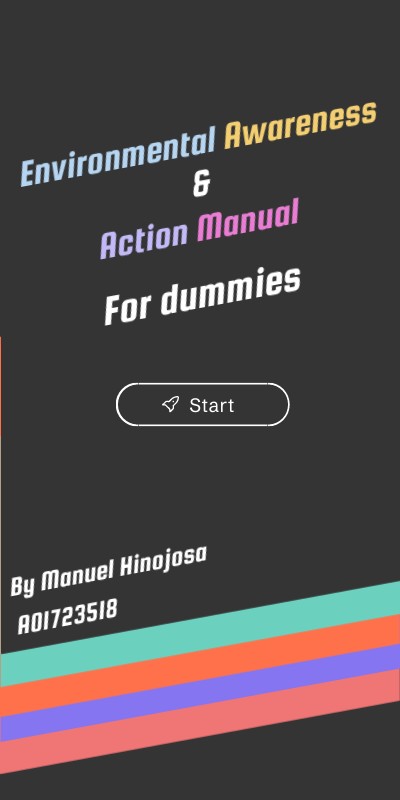 Evidence 2: Environmental awareness and action manual for dummies