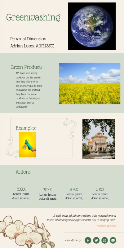 Infografía Personal Dimension | Genially