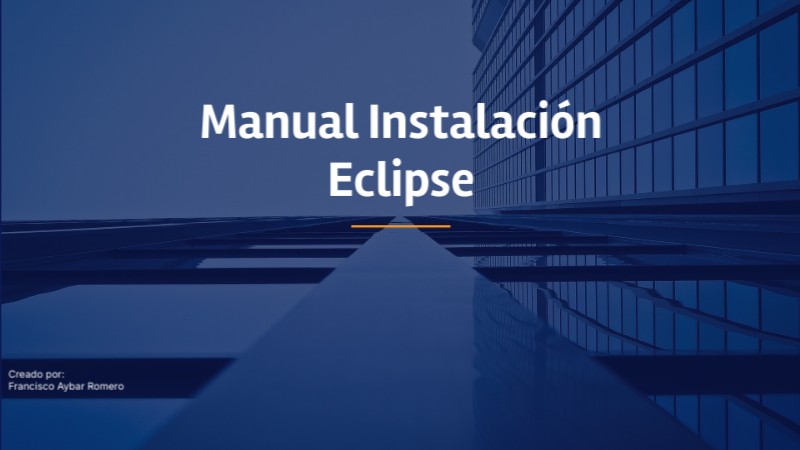 Manual Instalación Eclipse | Genially