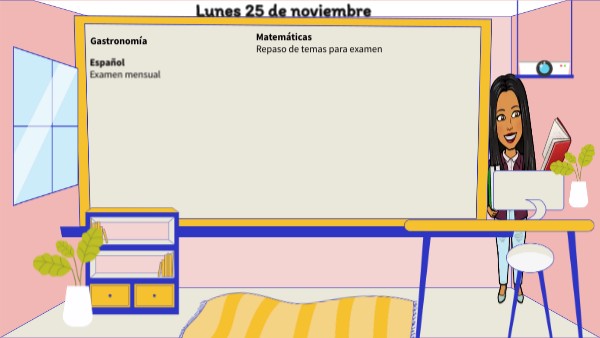 Lunes 25 de noviembre | Genially
