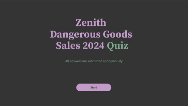 Interactive DG Sales Quiz | Genially