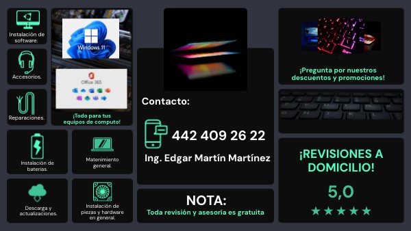 Ficha de producto tech