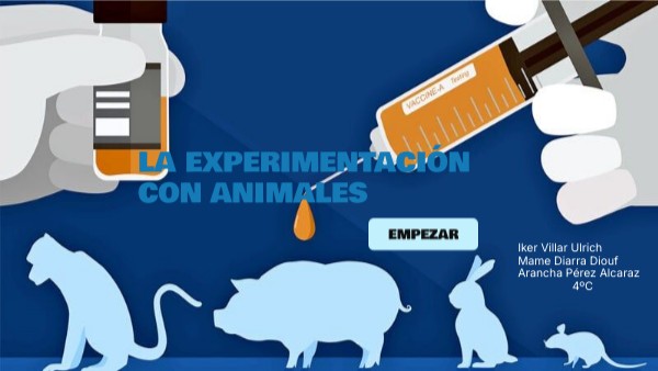 experimentación animal | Genially
