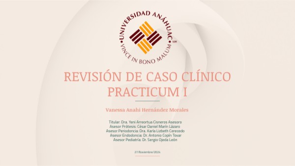 CASO CLÍNICO PRACTICUM I | Genially