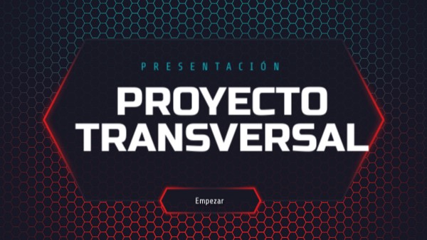 PROYECTO TRANSVERSAL
