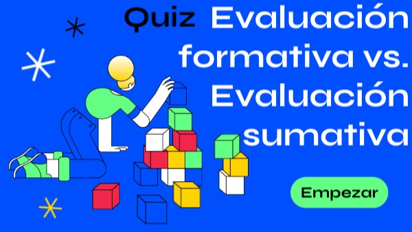 Evaluación formativa vs. Evaluación sumativa | Genially