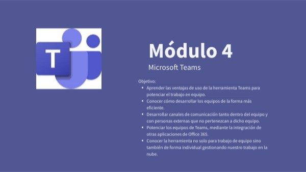 MÓDULO 4 - MICROSOFT TEAMS | Genially