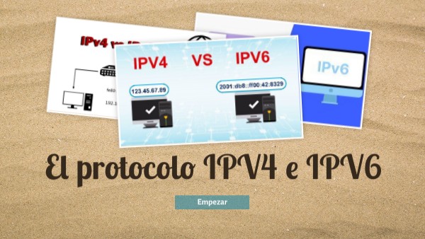 El protocolo IPv4 y IPv6.