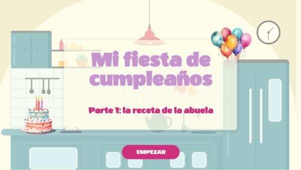 Mi fiesta de cumpleaños | Genially