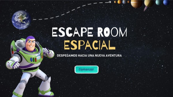 Escape viaje al espacio