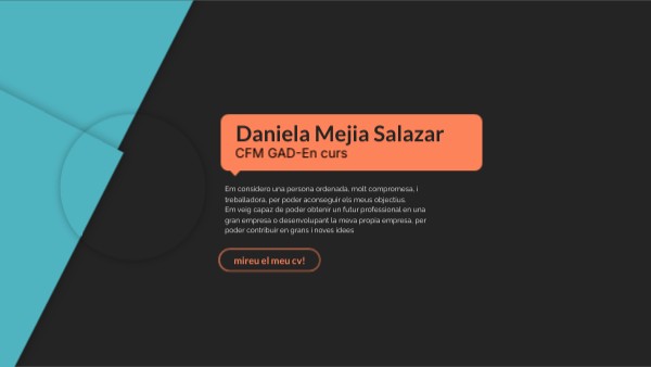 CV Daniela Mejia