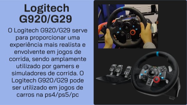 Logitech G920/G29