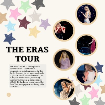 Infografía the eras tour