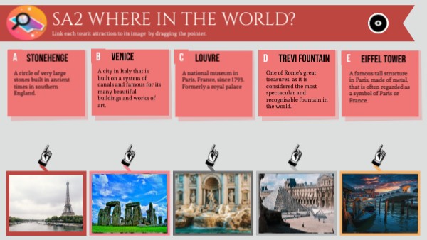 SA2 FINAL TASK WHERE IN THE WORLD? | Genially