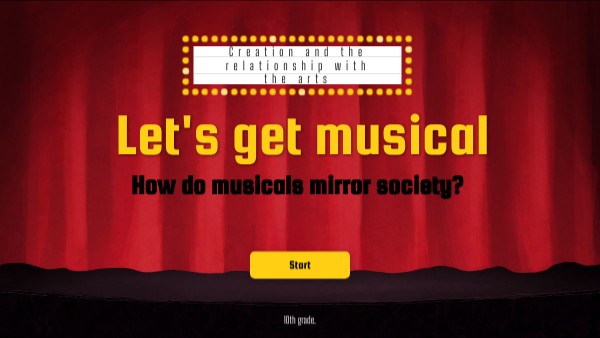 Let's get musical unit ( 10th grade)
