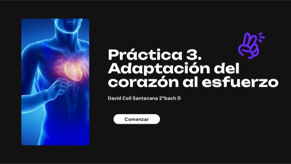 Práctica 3. Adaptación del corazón al esfuerzo