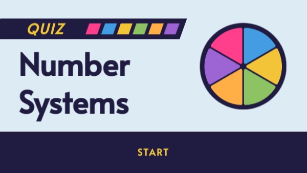 Number Systems Quiz