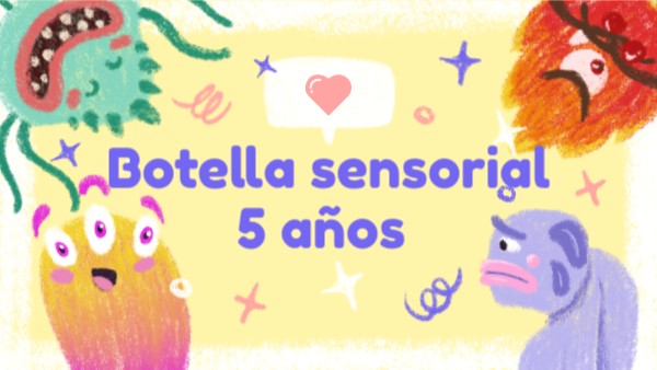 Botella sensorial