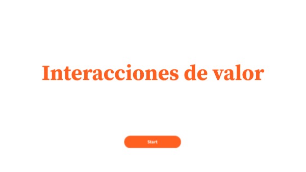 Interacciones de valor G2 | Genially