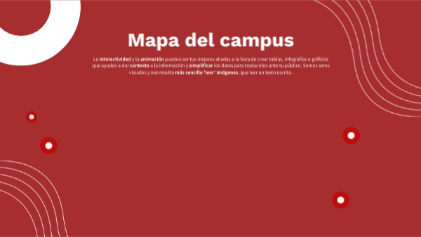 Mapa del campus Interactivo