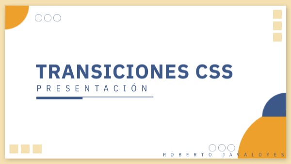 Presentación CSS