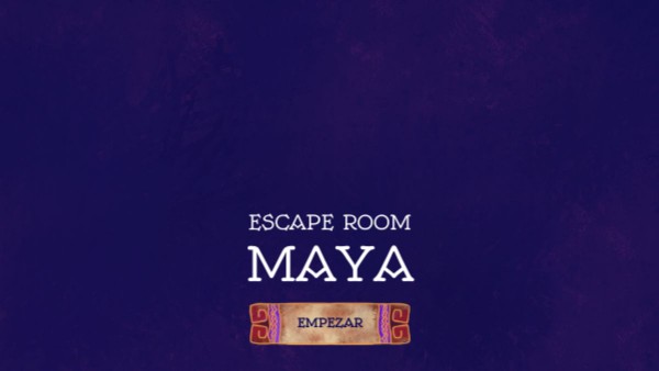 Escape room Maya | Genially