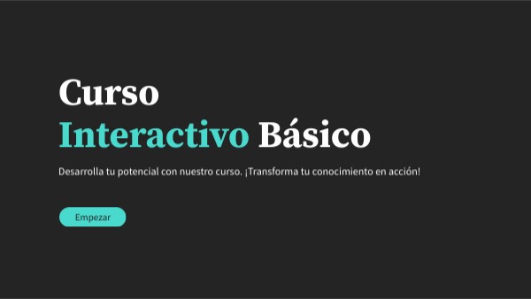 Curso Interactivo Básico