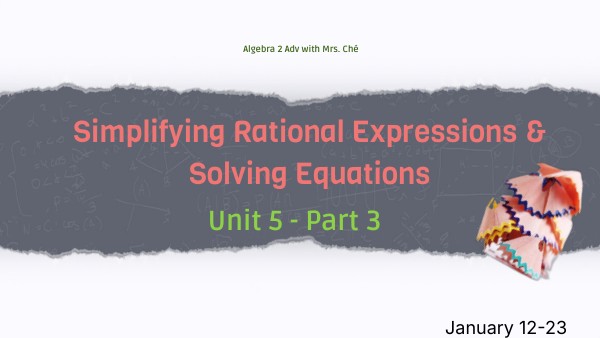 A2_Unit 5 Part 3 - Radical Functions and Rational Exponents | Genially