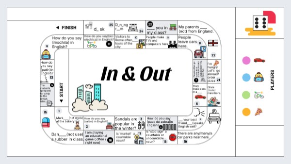 Jimena & Victoria's boardgame | Genially