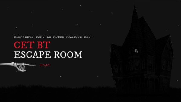 Escape game CET BT | Genially