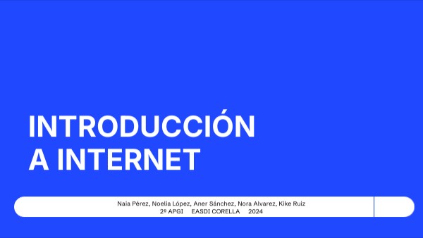 Presentacion web | Genially