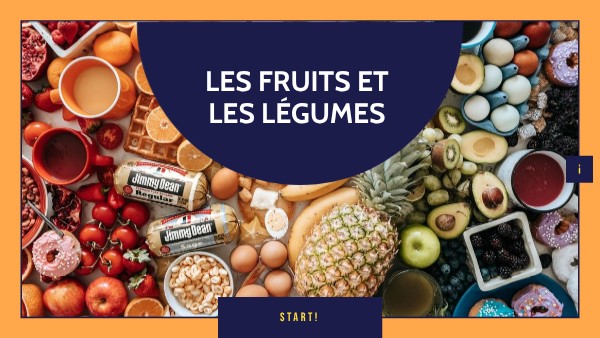 Les fruits et les légumes | Genially