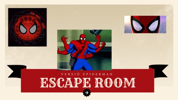 Escape Room spiderman | Genially