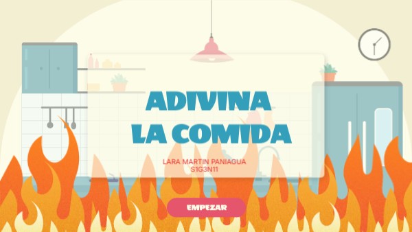 ADIVINA LA COMIDA | Genially