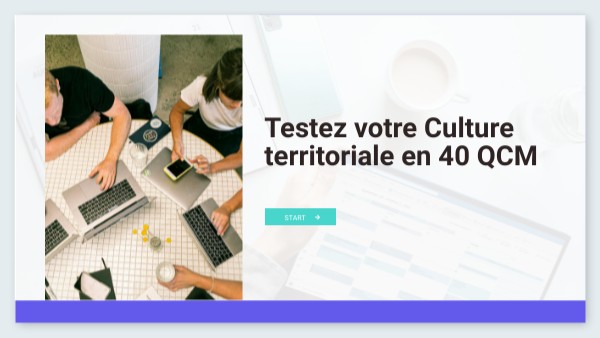 Quiz Culture Territoriale | Genially
