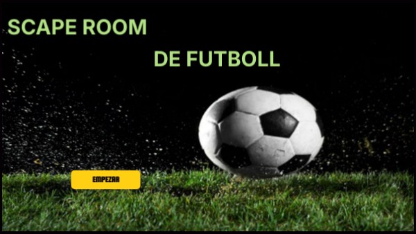Escape Room de futbol | Genially