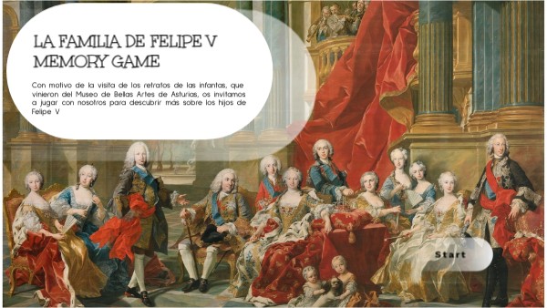 Memory Familia Felipe V | Genially